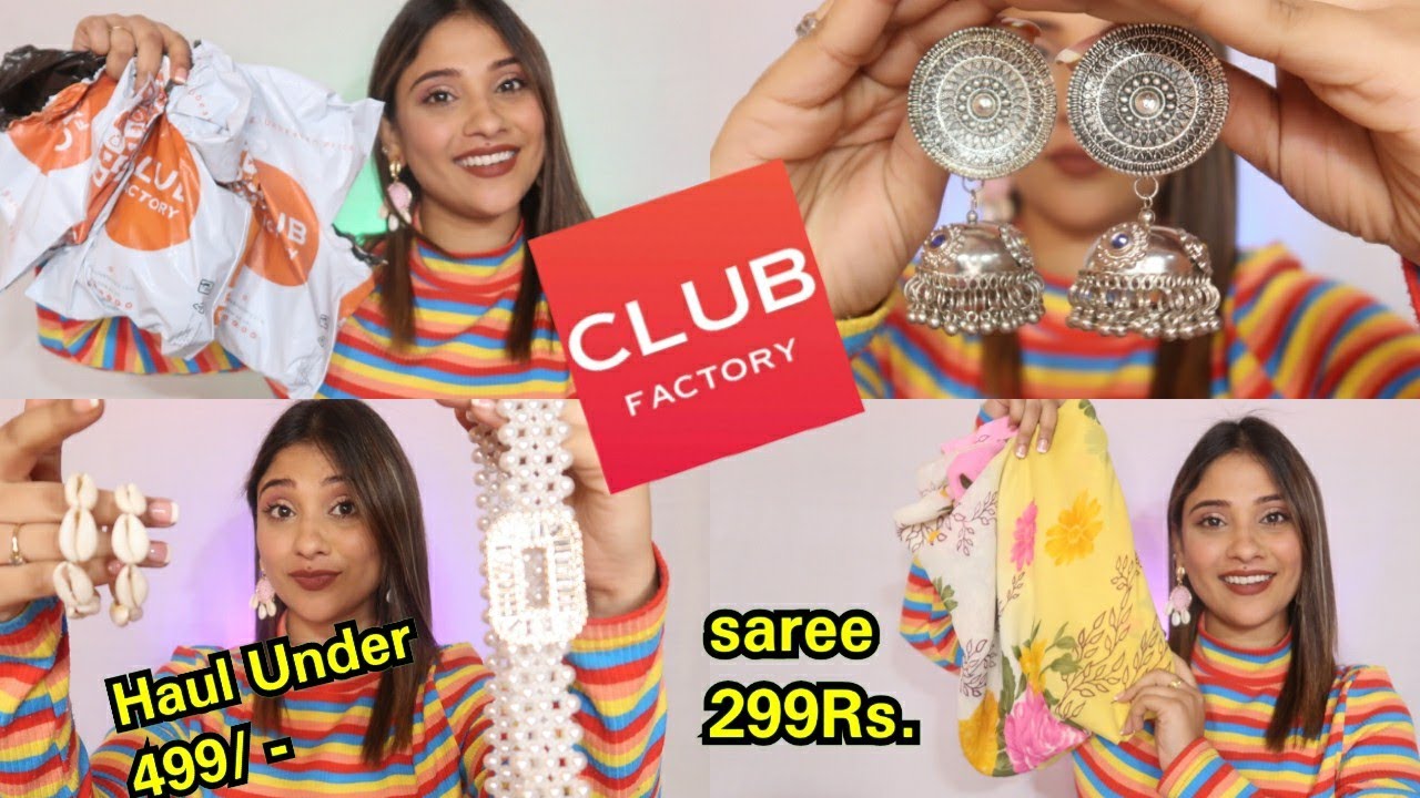 Club factory haul || New year new look sale || Jewelry fashion under ...