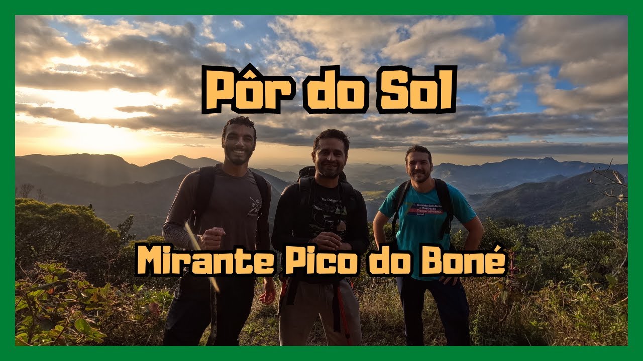 Mirante Pico do Boné: em busca do pôr do sol, fim de tarde INCRÍVEL em ...