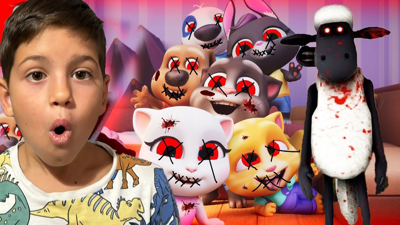 ECE 3'te MY TALKING TOM FRIENDS OYUNUNA KOYUN SHAUN.EXE GİRDİ !! - YouTube