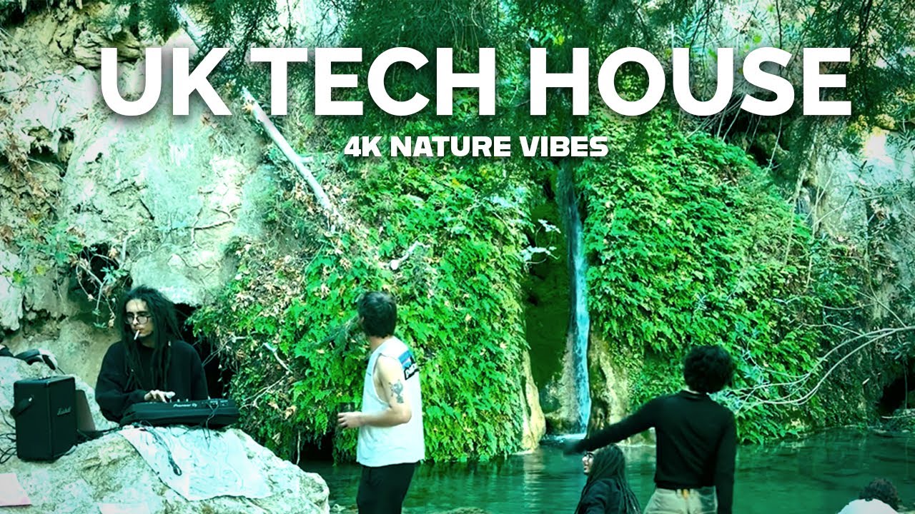 UK Tech House DJ Set | 4K Nature Vibes at Kabak Waterfall - YouTube