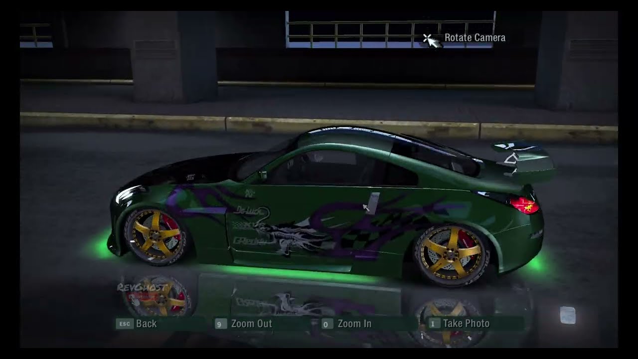 Need for Speed Carbon | Underground Garage: Rachel's Nissan 350Z ...