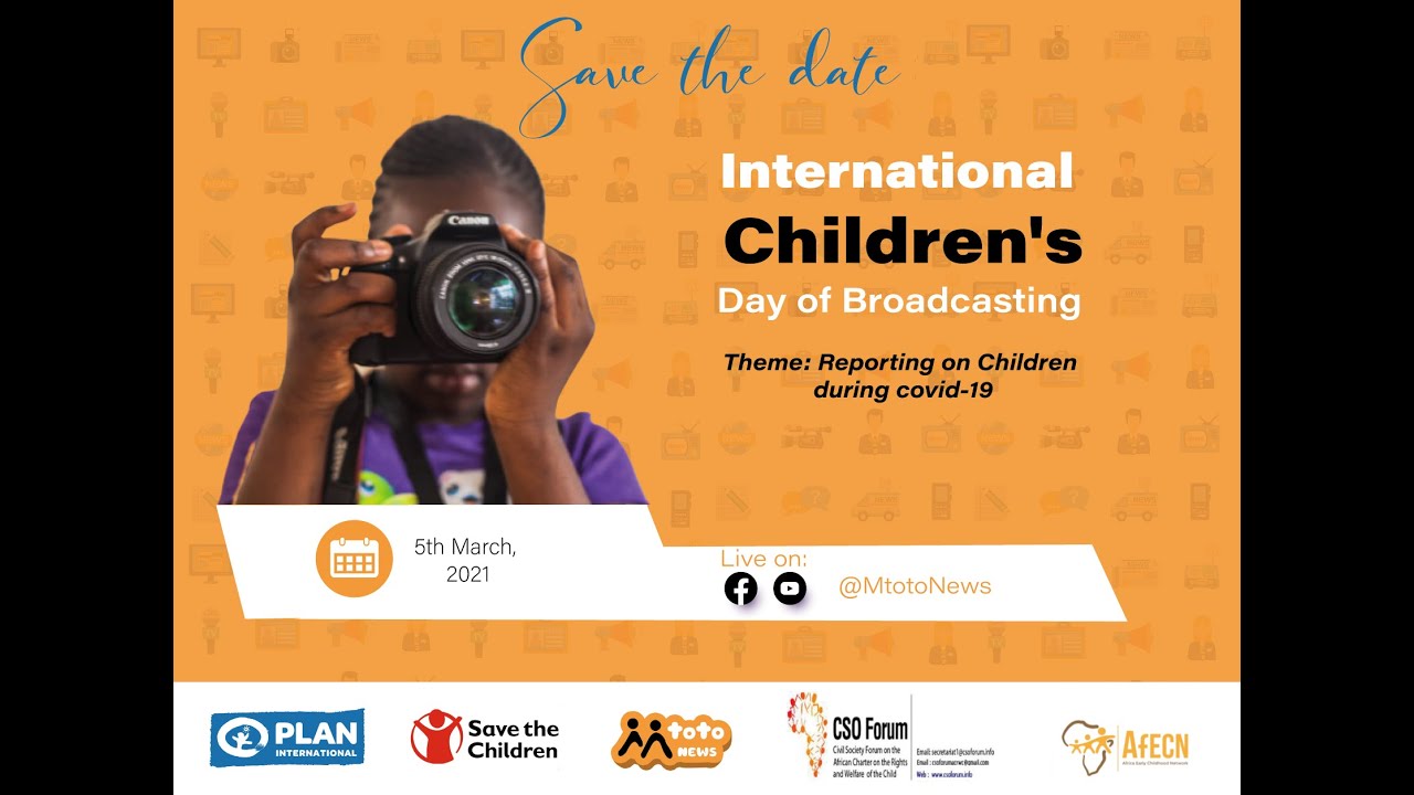 INTERNATIONAL CHILDREN'S DAY OF BROADCASTING - YouTube