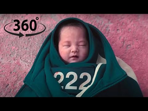 Squid Game 3 Rope Challenge - 360° VR Experience | Interactive Survival Game!