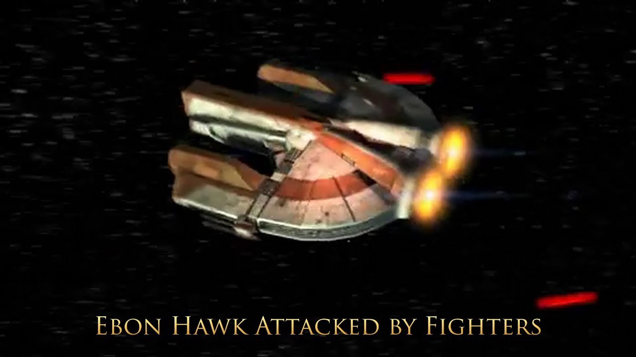 33 - Ebon Hawk Attacked By Fighters - YouTube