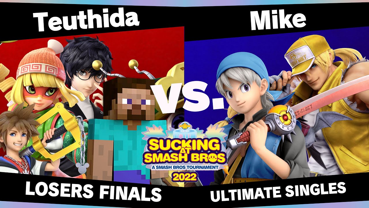 Sucking at Smash Bros 2022 - Teuthida vs. Mike - Losers Final - YouTube