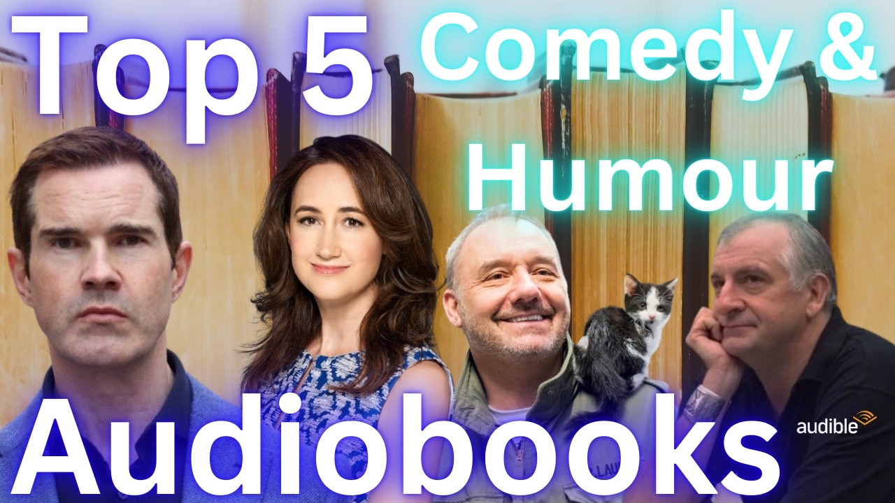 Top 5 Comedy & Humour Audiobooks You Need to Hear! Best Funniest ...