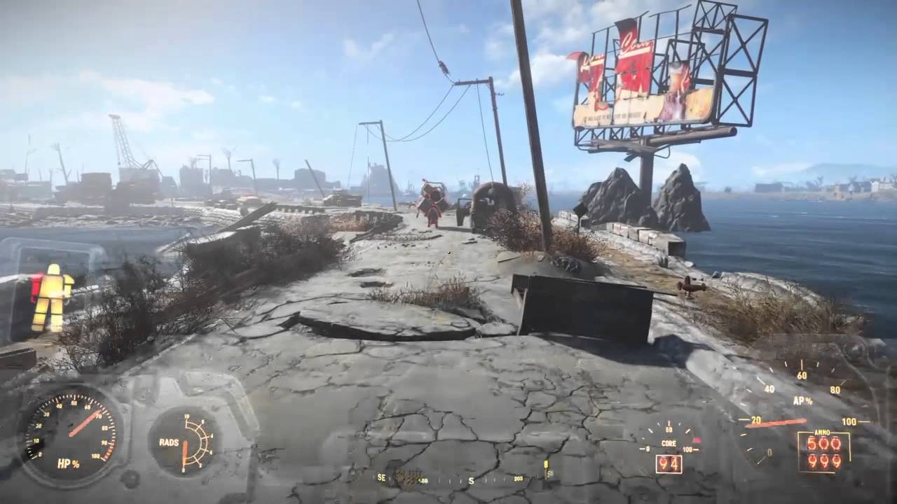 Fallout 4 swimming - YouTube