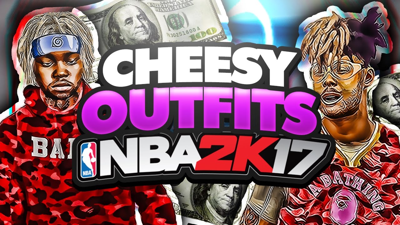 BEST CHEESY OUTFITS FOR MYPARK ON NBA 2K17 PT.1! LOOK LIKE A GOAT ...