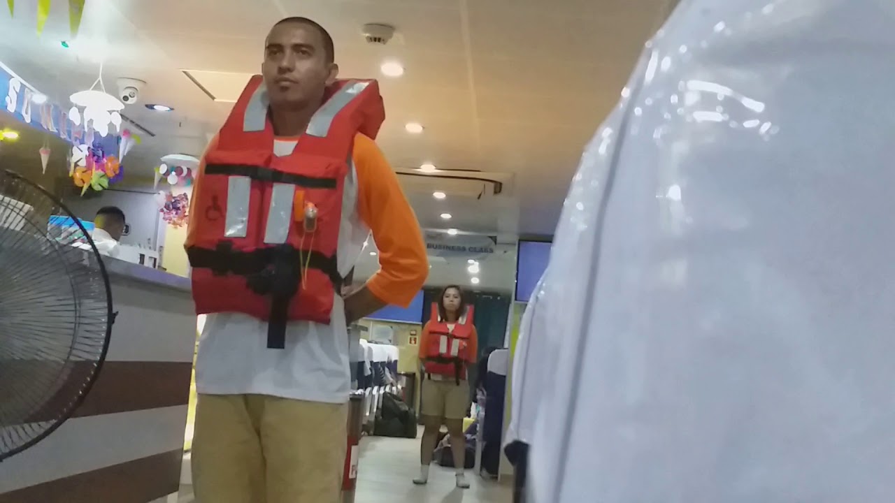 Donning of Life Jackets | Fastcat - YouTube