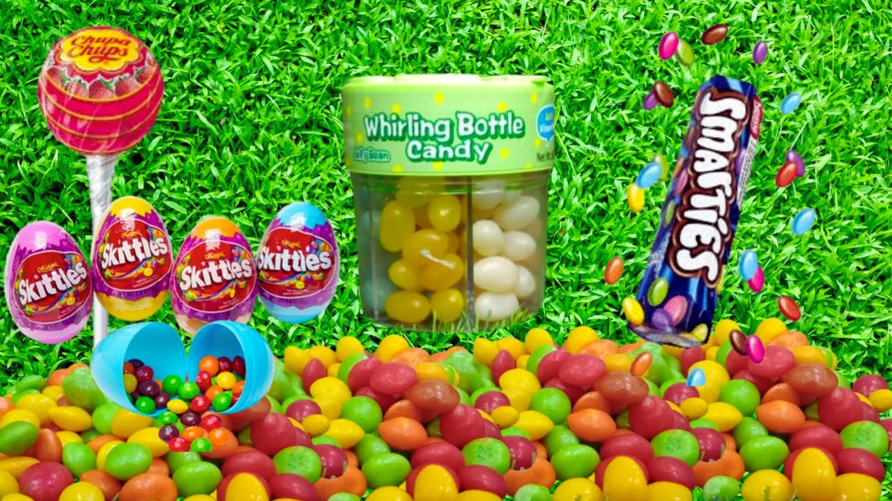 Soft rainbow lollipops Skittles bunties, smarties candy 🍬 colourful ...