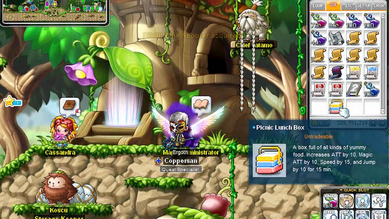MapleStory Europe Jump Patch and Events - YouTube