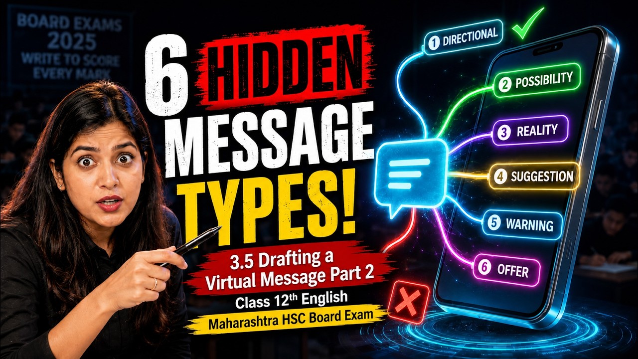 Drafting a Virtual Message |Class 12 English|Maharashtra HSC Board 2026 ...