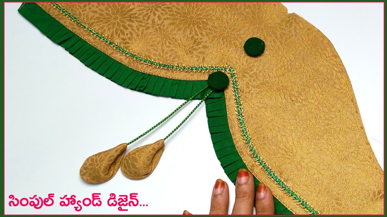 New model hands cutting and stitching || Trendy new sleeves design ...