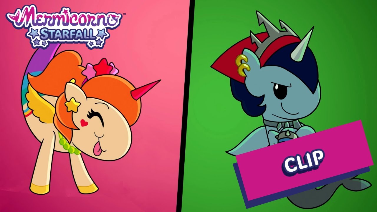 MEET Sunsprite & Riptide | Cartoon For Kids | Mermicorno: Starfall ...