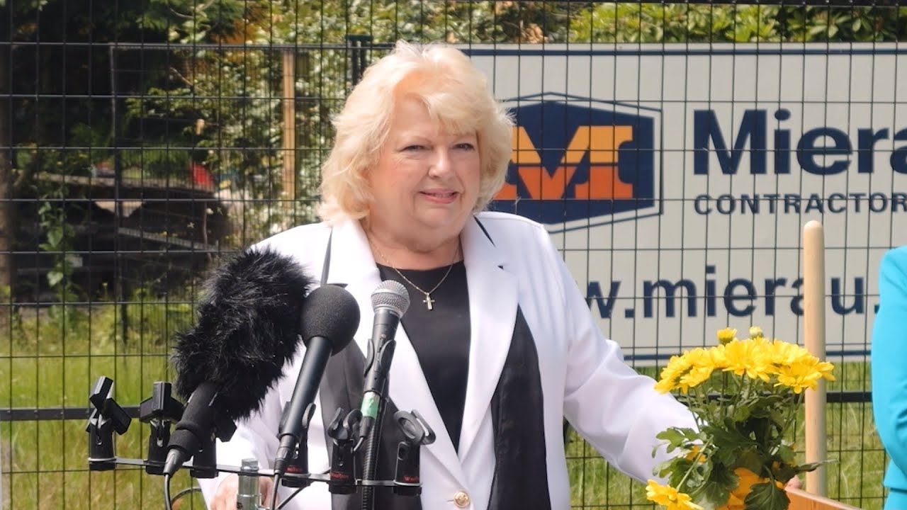 Harmony Ground Breaking, Mayor of Surrey Brenda Locke Speech - YouTube