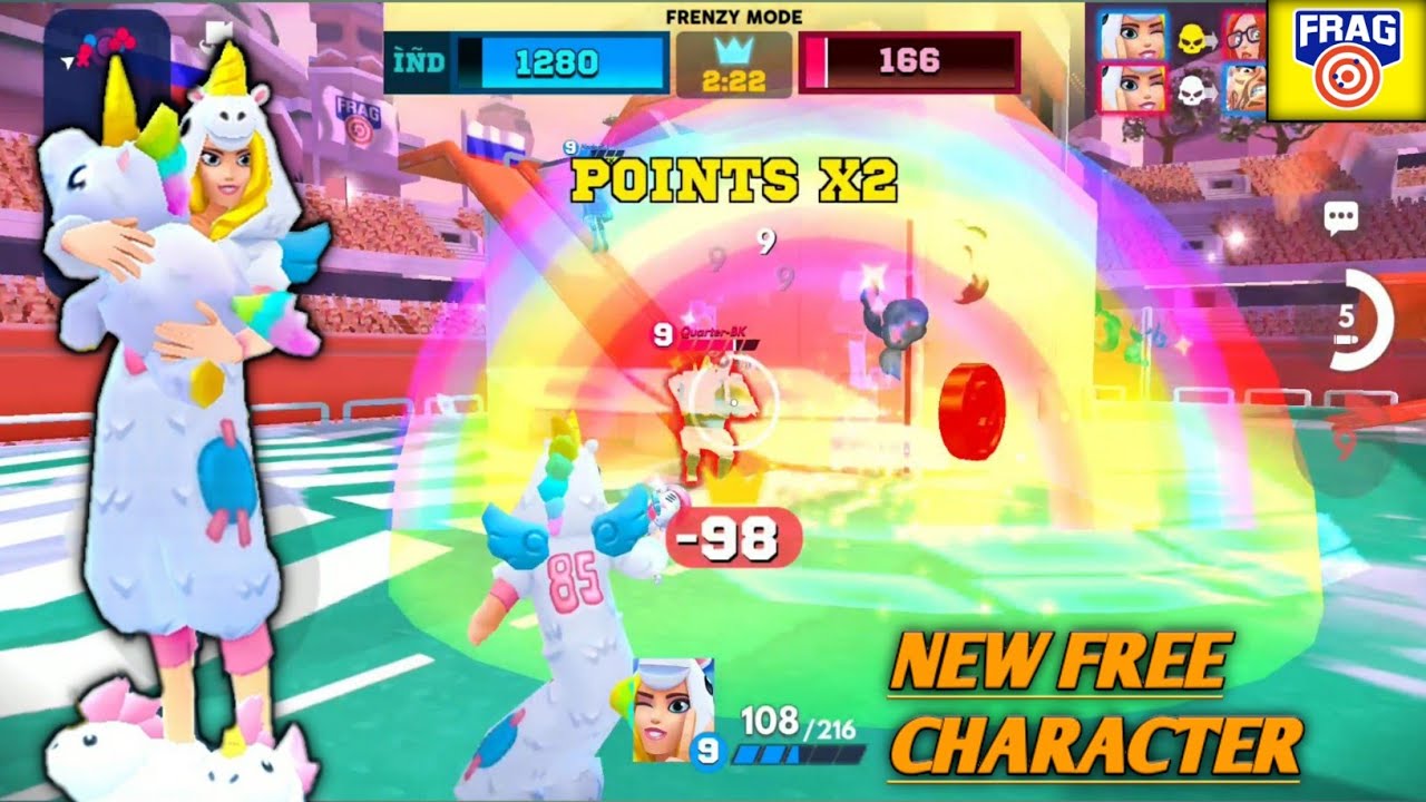 (New Card) Play with QUEEN UNICORN EVENT. FRAG Pro Shooter - YouTube