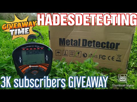 3K SUBS GIVEAWAY | METAL DETECTOR | TEMU - YouTube