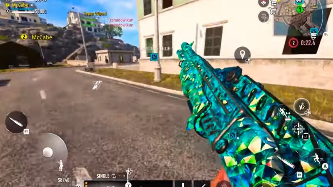 Warzone mobile 11 kills win ( Reclaimer 18 ) ( movement build ) - YouTube