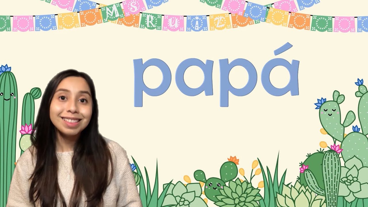 Palabras de uso frecuente canción ( papá ) Kindergarten Sight Word Song ...
