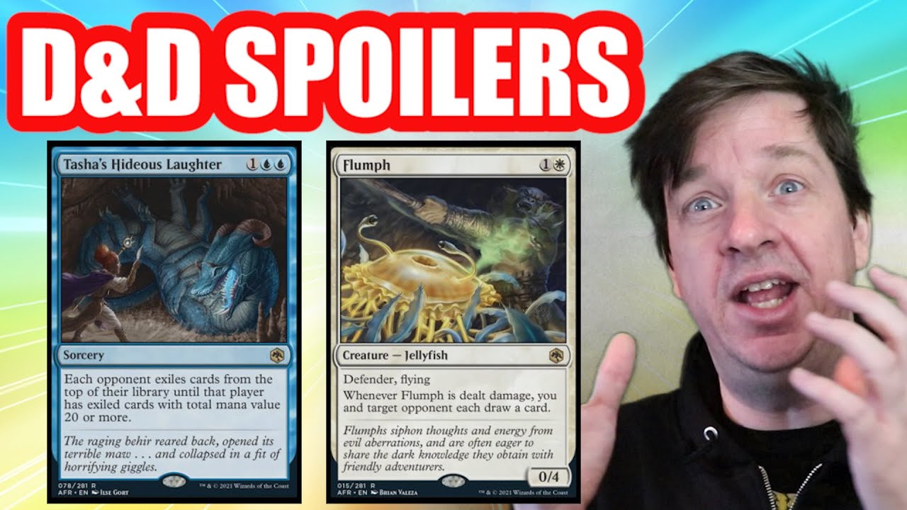 Hideous And Laughable - Dungeons And Dragons MTG Spoilers - YouTube