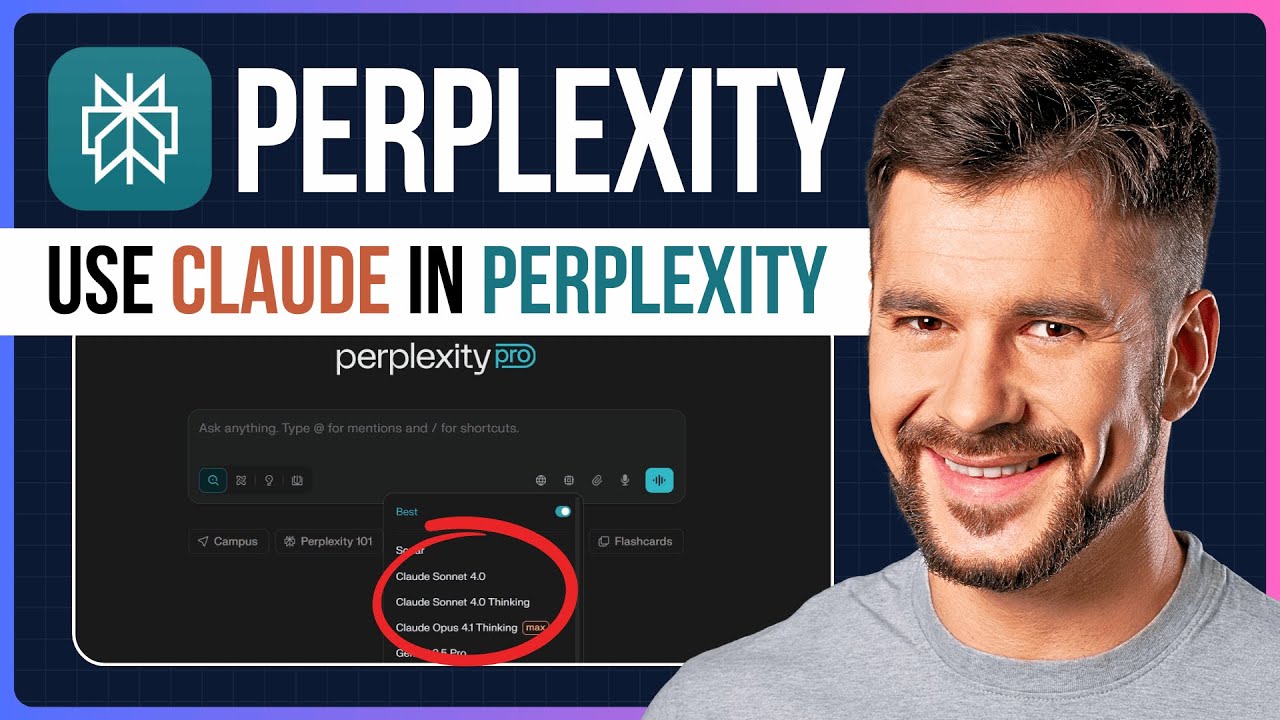How to Use CLAUDE in Perplexity | How to Change AI Model in Perplexity ...