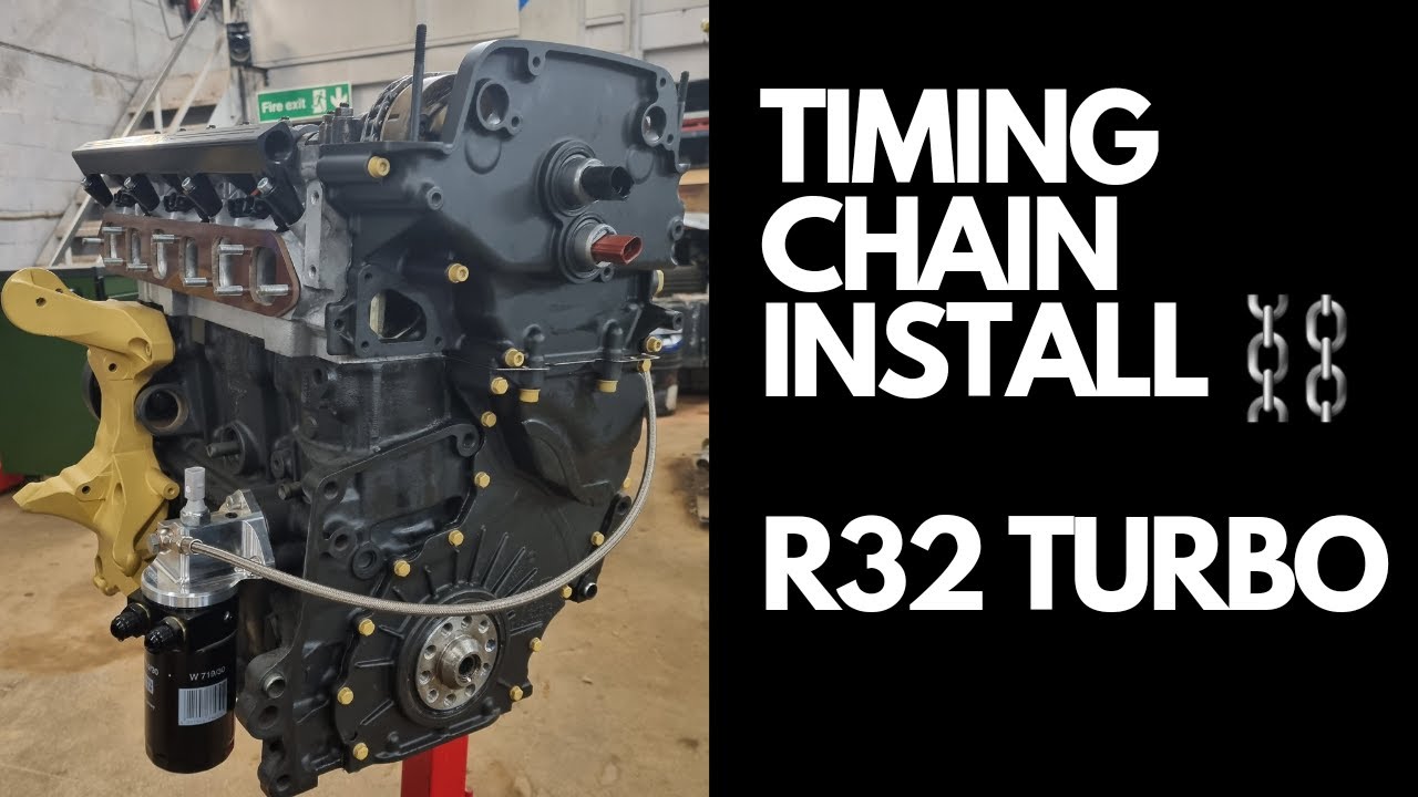 TIMING CHAIN INSTALL!! MK5 GOLF R32 TURBO - VR6 TURBO EP.12 - YouTube