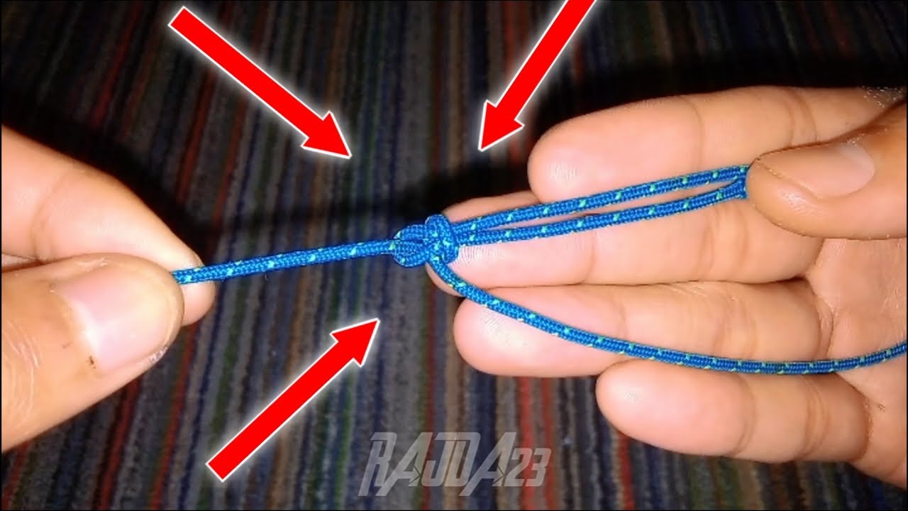 REGULAR BOWLINE // SIMPUL KAMBING - YouTube