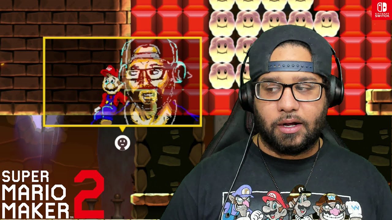 WHAT!? THEY MADE ME A TRIBUTE LEVEL!! [SUPER MARIO MAKER 2] [#86] - YouTube