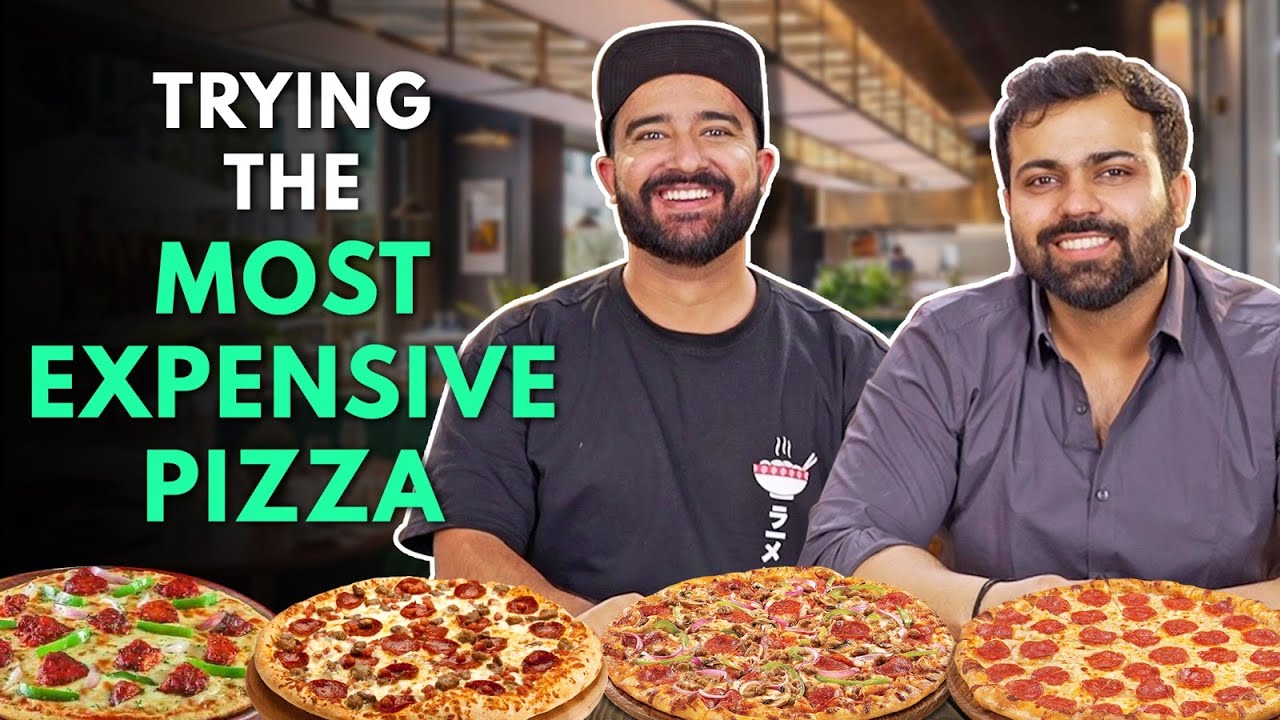 Trying Most EXPENSIVE PIZZAS | The Urban Guide - YouTube