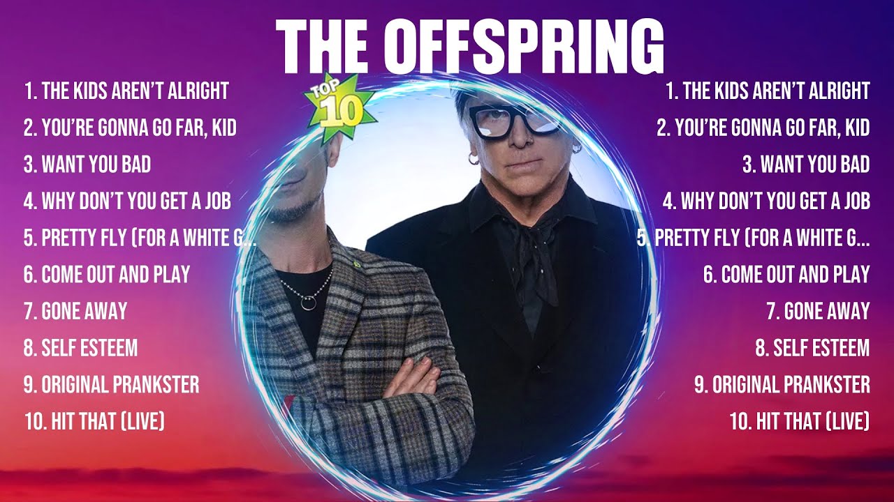 The Offspring Top Of The Music Hits 2024- Most Popular Hits Playlist ...