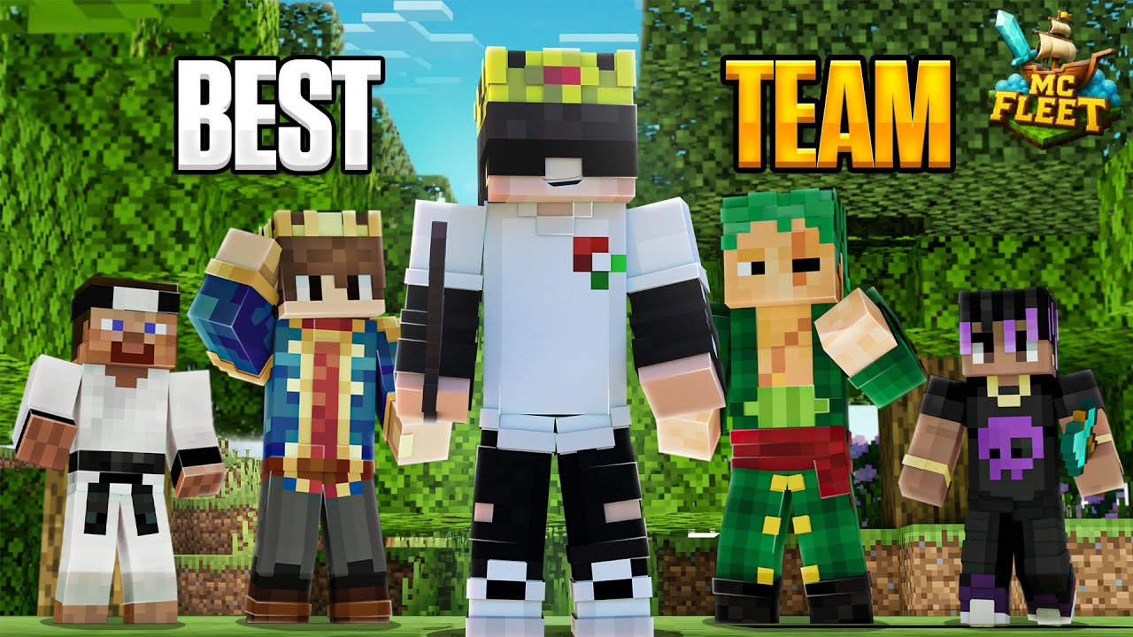 We Made THE STRONGEST Team In 'MC FLEET' Day - 2 ⁨@GamerFleet || # ...