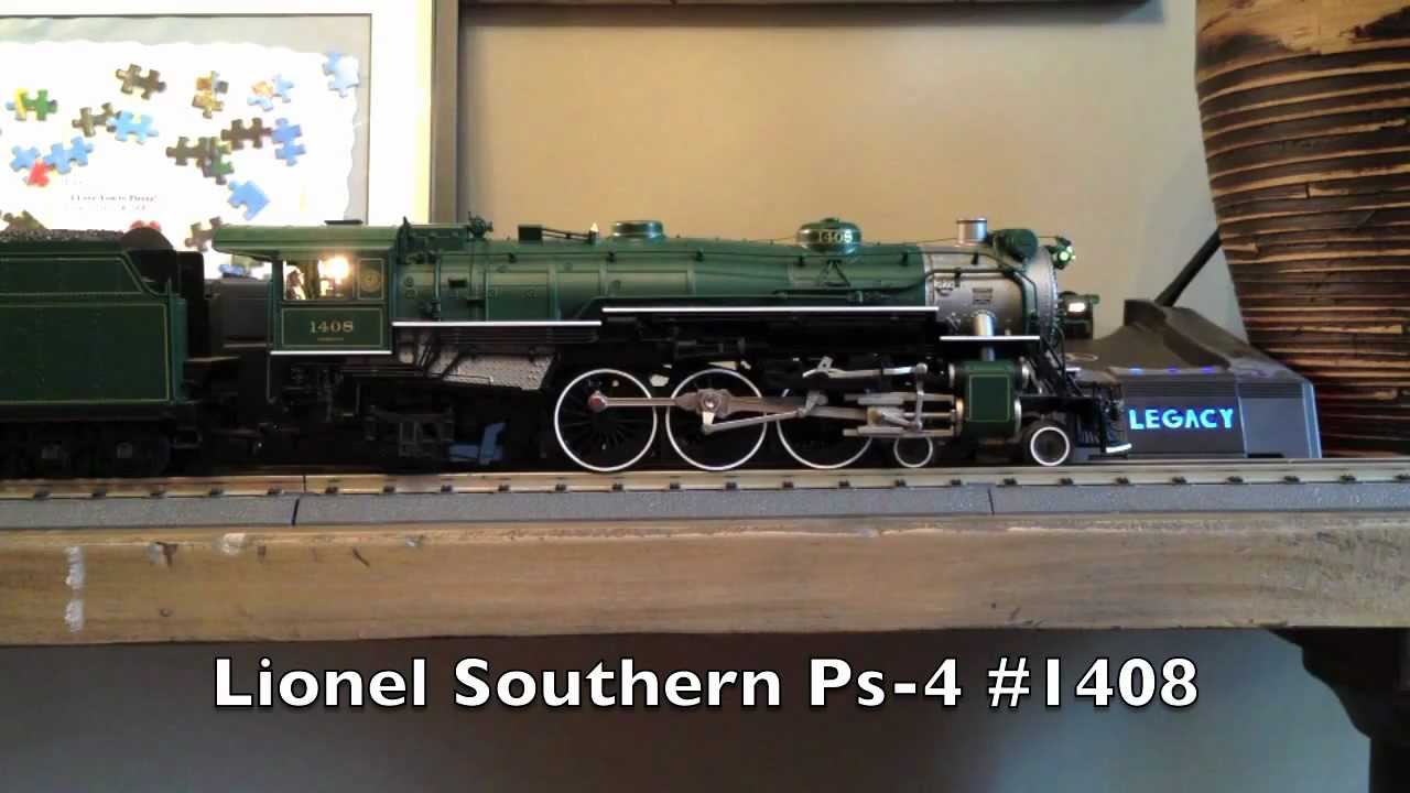 Lionel Southern Ps-4 whistles - YouTube