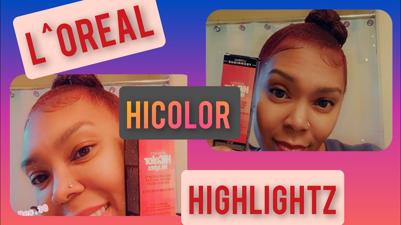 L^OREAL HICOLOR HIGHLIGHTS RED &MAGENTA - YouTube