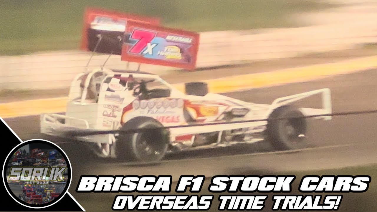 BriSCA F1 Stock Cars - Overseas Time Trials (Skegness Stadium - 13/09 ...