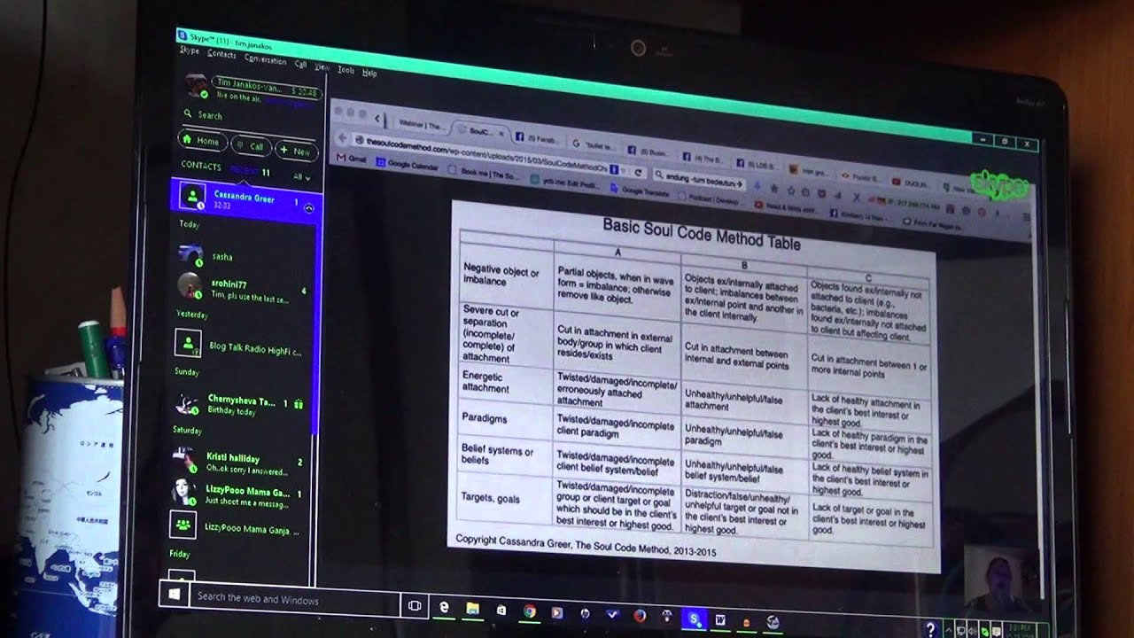Soul Code Method session with Cassandra Greer and Tim Janakos - YouTube
