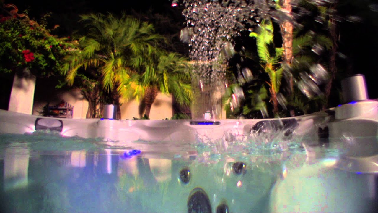 Pure Style - Caldera Spas Hot Tubs - Hot Tub Lighting 1080P - YouTube