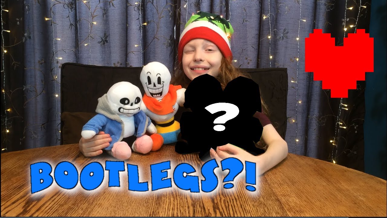 Undertale BOOTLEG Plush reviews! Sans, Papyrus, and two mystery ...