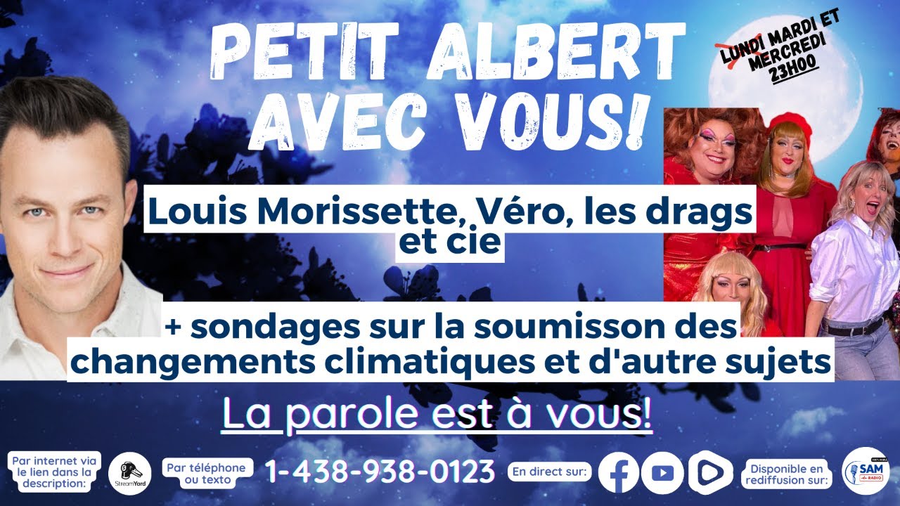 Petit Albert avec vous! - Louis Morissette et complot inc. - YouTube