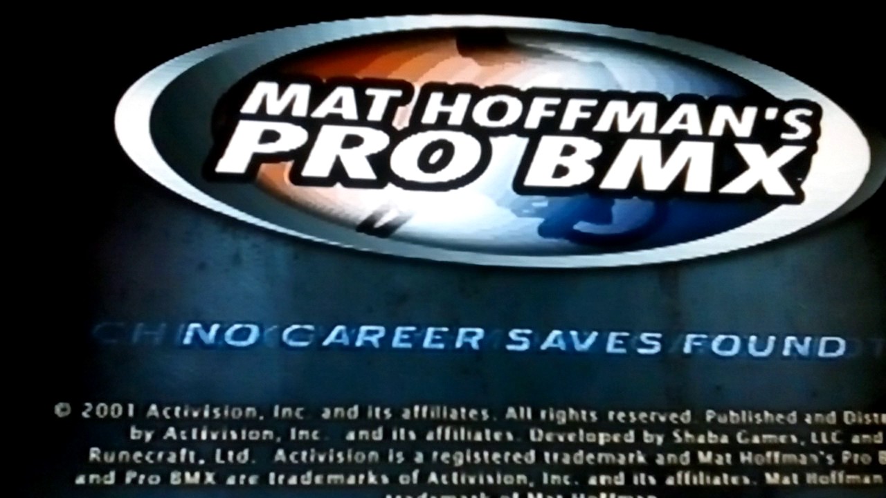 Activision O2 trailer in Mat Hoffman's Pro BMX (PS1) - YouTube