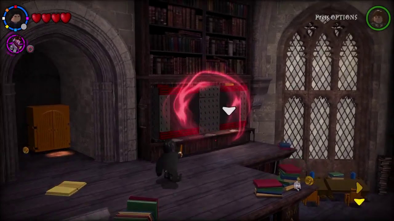 Lego Harry Potter (1-4) -59- The Library - YouTube