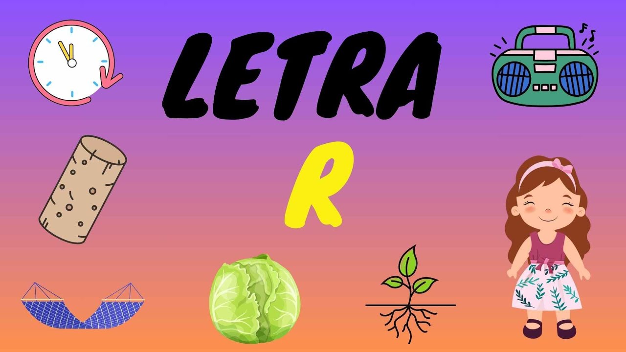 POEMA COM A LETRA R//LETRA R//EDUCAÇÃO INFANTIL - YouTube