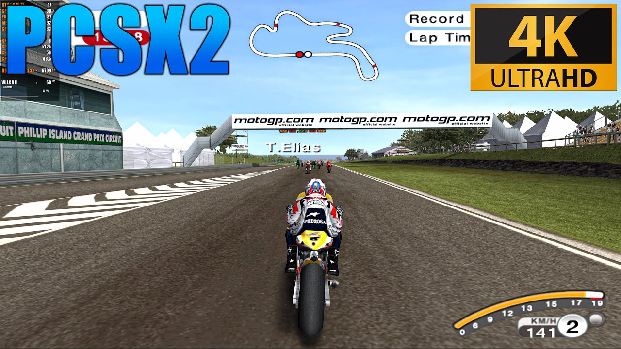 MOTOGP 08 | PCSX2 Nightly Emulator | HD Texture Pack | Best Settings ...