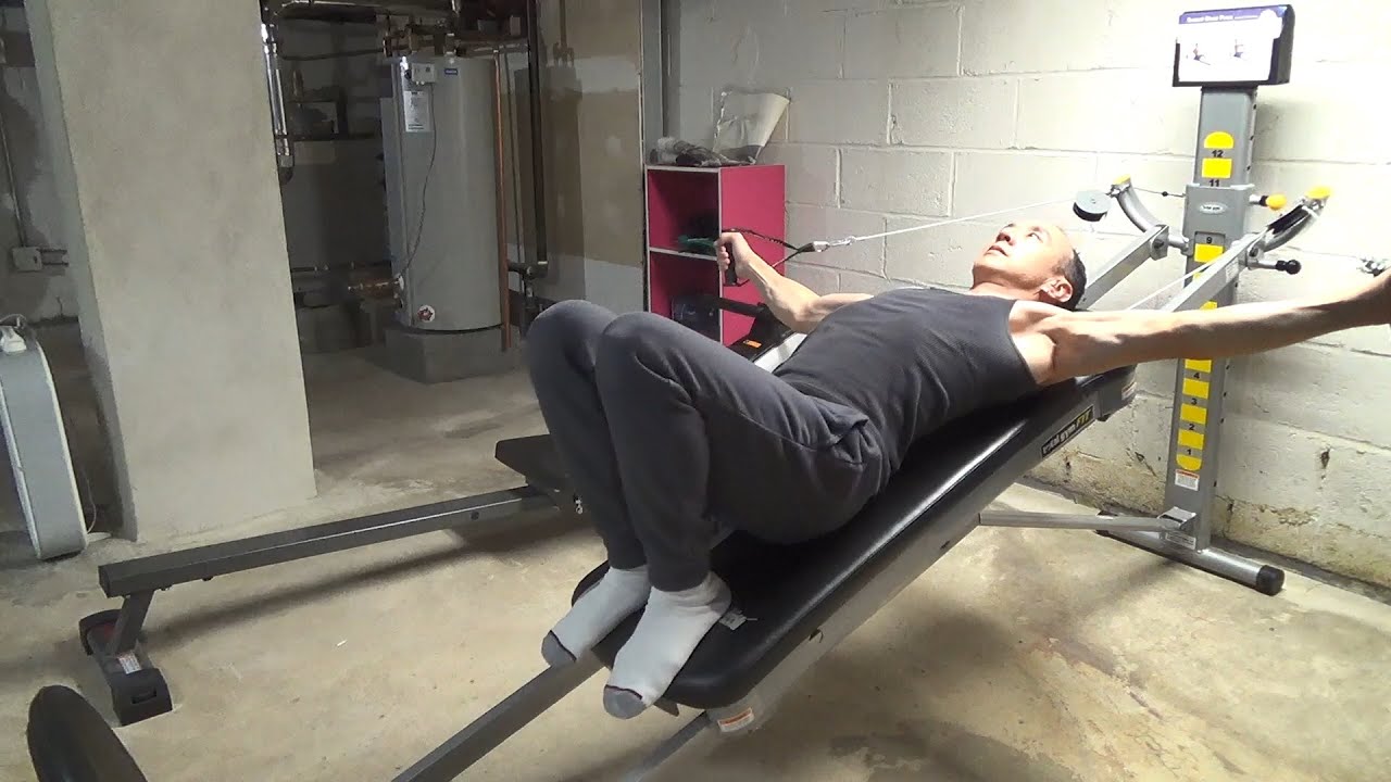 TOTAL GYM CHUCK NORRIS SIGNATURE SERIES FIT FULL BODY FITNESS WORKOUT ...