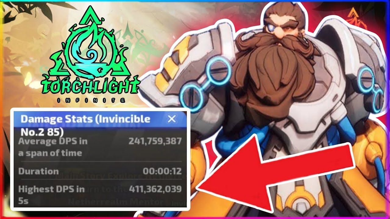 Torchlight Infinite Pre Season Easy 400MIL DPS Commander Motto Spirit ...