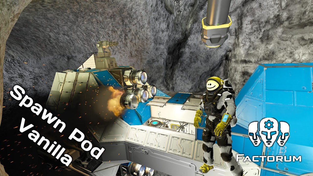 Spawn Pod Vs Factorum: Episode 15 [Space Engineers] - YouTube
