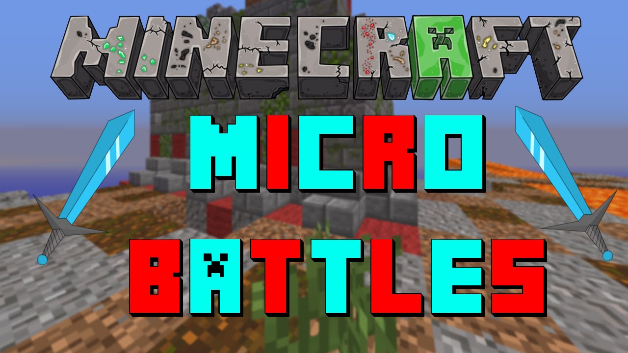 Minecraft-/-/-/Micro Battles w/ Batman442 - YouTube