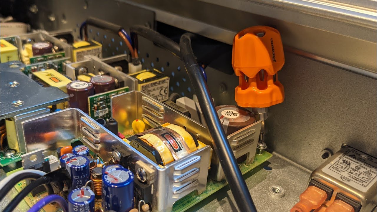 mechanical problems of audio - PSU change on avid d-command console ...