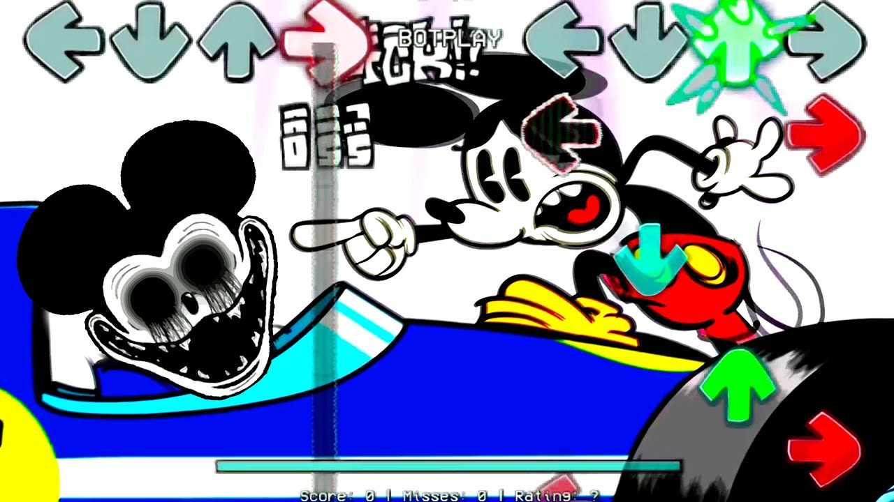 Pibby Mickey Mouse in Friday Night Funkin - fnf - YouTube