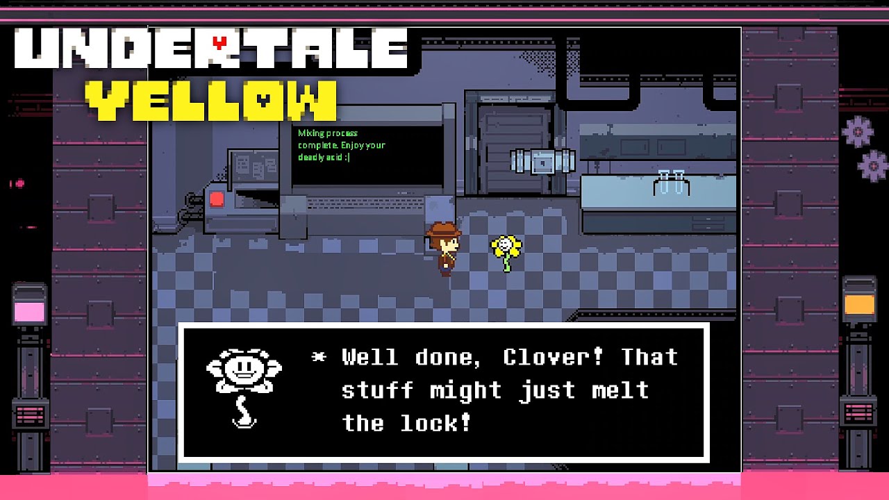 Undertale Yellow: Chemistry with Clover - YouTube