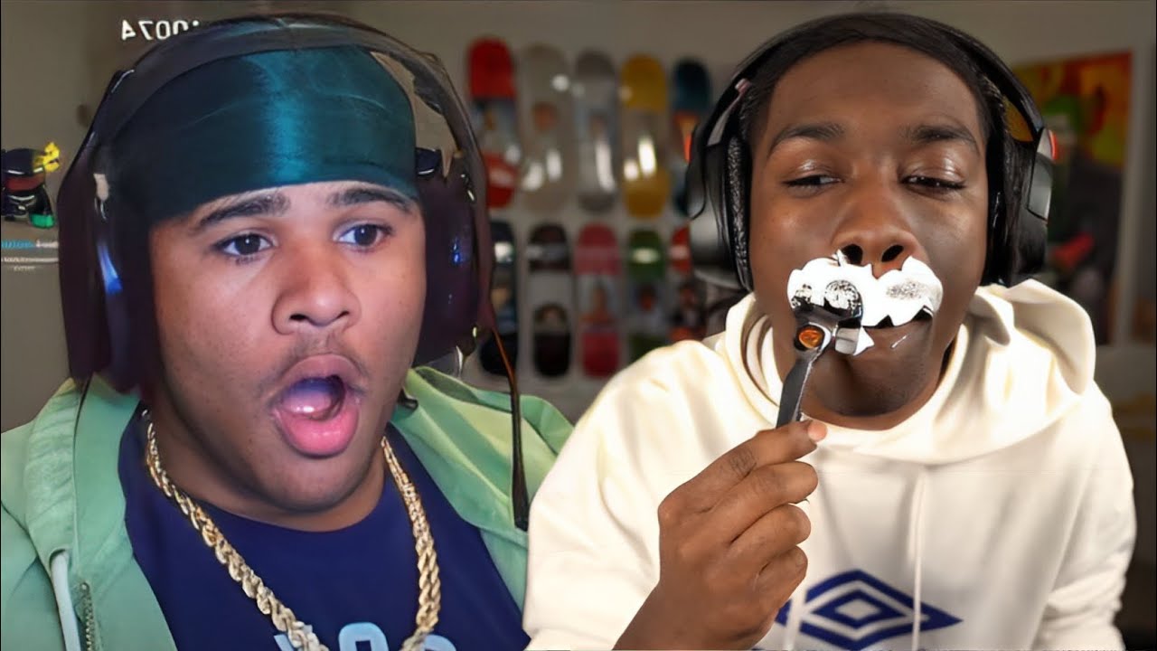 FANUM ROASTS BRUCEDROPEMOFF FOR SHAVING HIS ICONIC MUSTACHE 👀 - YouTube